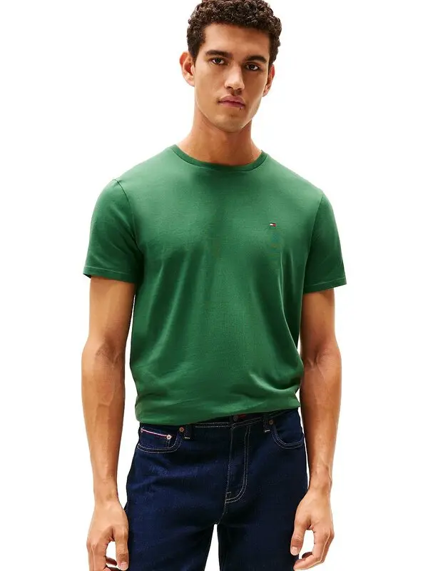 Tommy Hilfiger Everyday T-shirt Green - Deep Evergreen