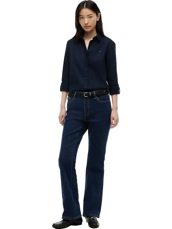 Tommy Hilfiger All-day Sculpt Denim Bootcut Jean - Rinse