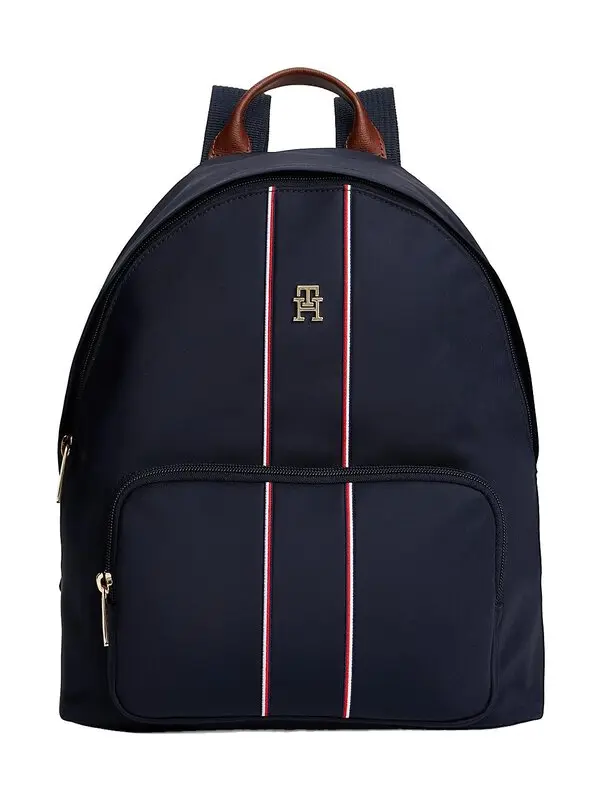 Tommy Hilfiger Signature Stripe Backpack - Space Blue