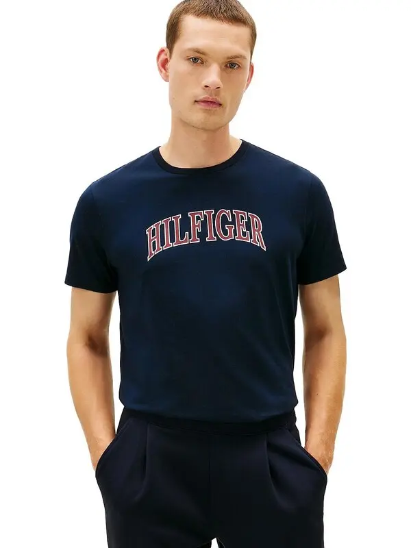 Tommy Hilfiger Hilfiger Arch Logo T-shirt - Navy