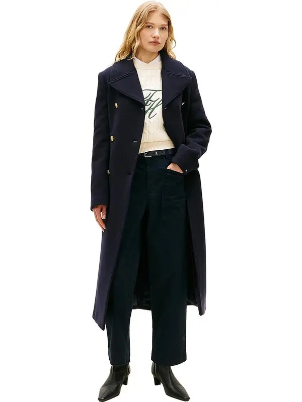Tommy Hilfiger Stretch Cotton Utility Pants - Navy