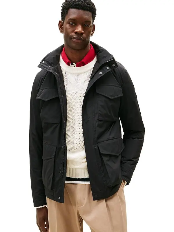 Tommy Hilfiger Water-repellent Packable Field Jacket - Black