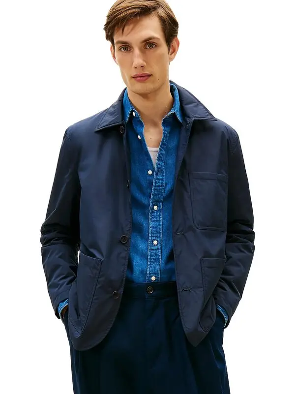 Tommy Hilfiger Water-repellent Packable Chore Jacket - Navy