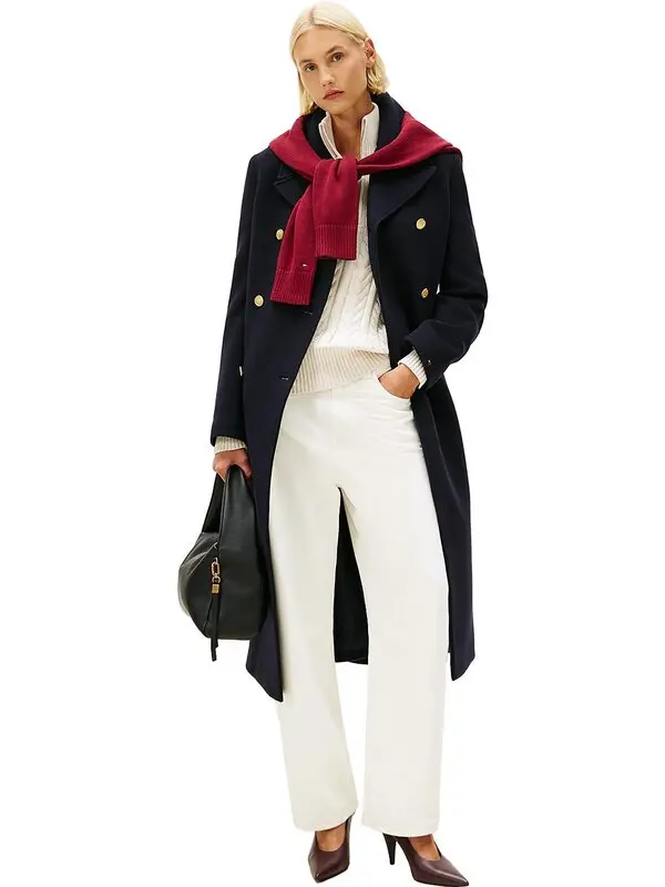 Tommy Hilfiger Mid-rise Barrel Jean - Ecru