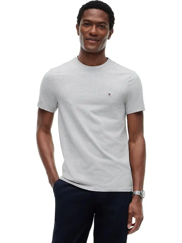 Tommy Hilfiger Slim Fit T-shirt Grey - Grey Heather