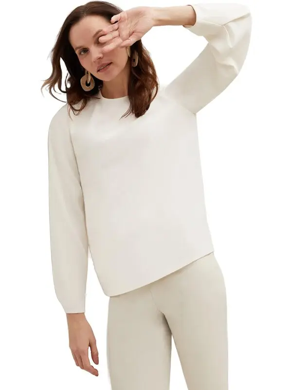 M.M.LAFLEUR The Carrie Top Soft Wave - Alabaster