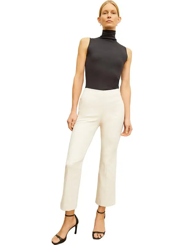 M.M.LAFLEUR The Jett Tank Organic Ribbed Pima Cotton - Black