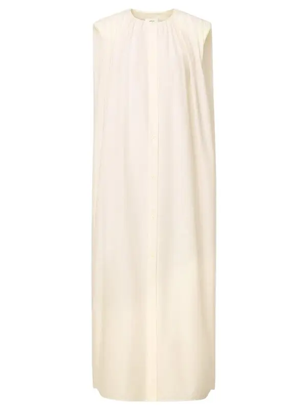 Loulou De Saison Cora Midi Dress - White