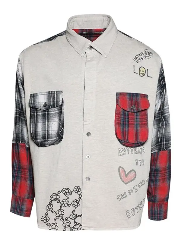 SATOSHI NAKAMOTO Nessa Flannel Shirt - Multi