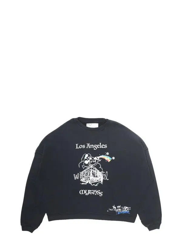 PALY Mythss Crewneck Sweatshirt - Black