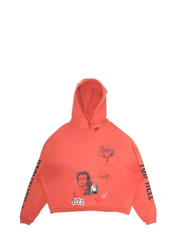 PALY X Bella Mcgoldrick Chelsea Hotel Hoodie - Red