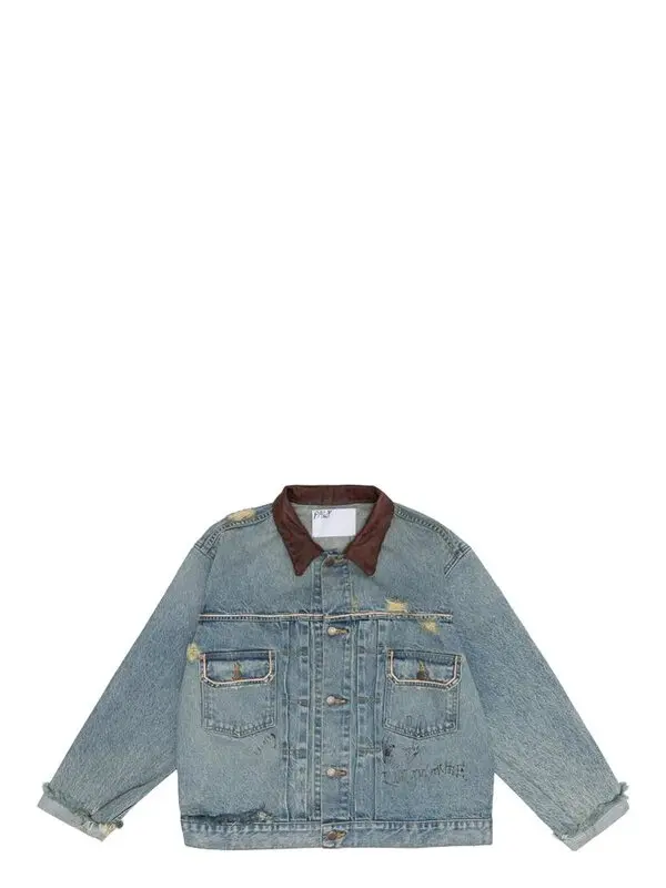 PALY Buffalo 66 Denim Jacket Mid-wash Indigo - Light  Blue