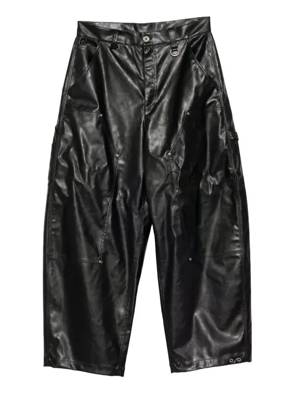 TEAM WANG DESIGN Reset Wide-leg Trousers - Black