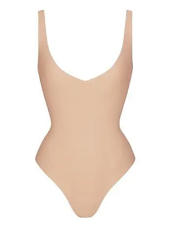 SKIMS Plunge Bodysuit - Clay