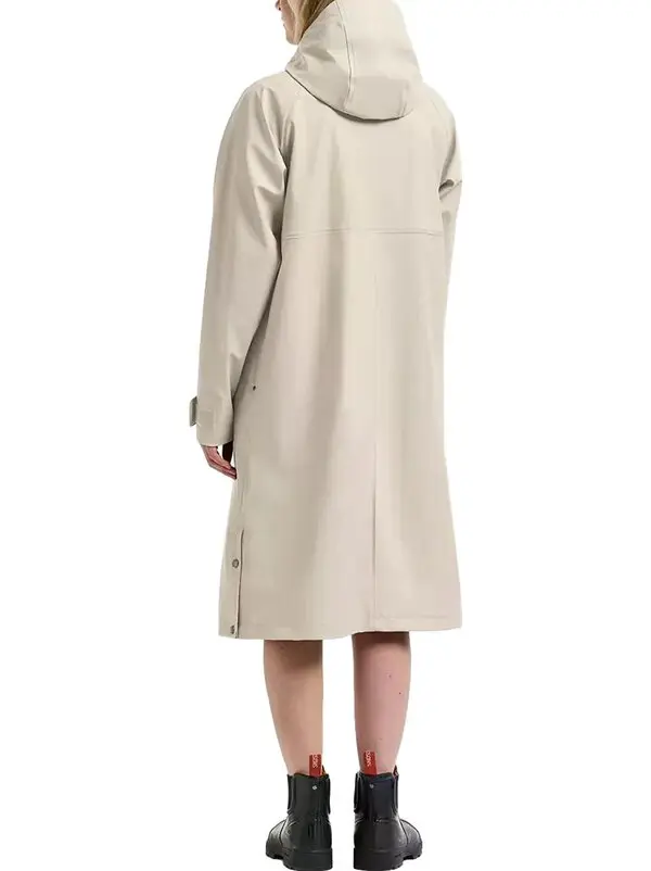 DIDRIKSONS Melinda Hooded Touch-strap Coat - Neutrals