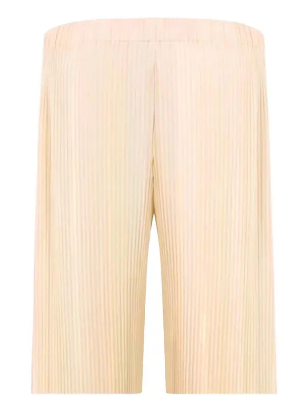Issey Miyake Pleated Shorts - Neutrals