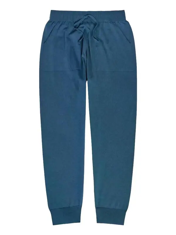John Smedley Henning Track Pants - Blue