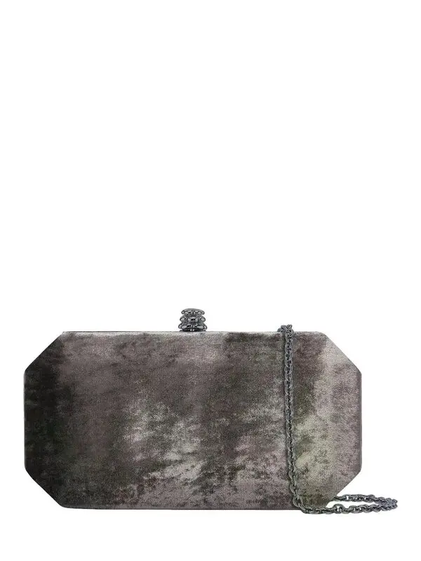 Tyler Ellis Small Perry Clutch Bag - Grey