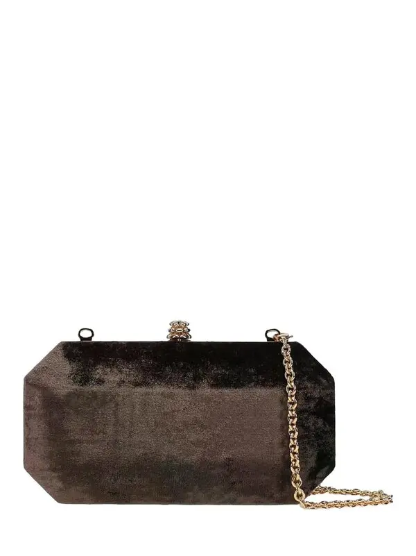 Tyler Ellis Small Perry Clutch - Brown