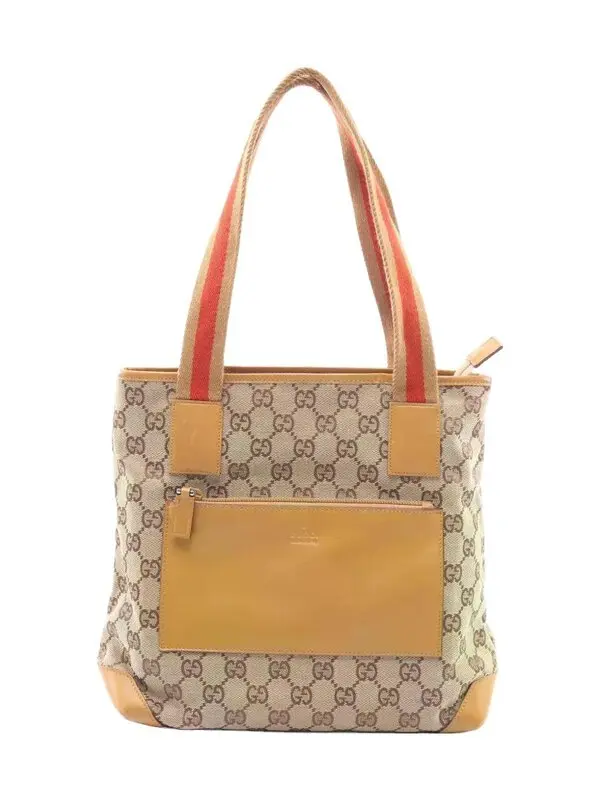 Gucci Gg Canvas Tote Bag - Neutrals
