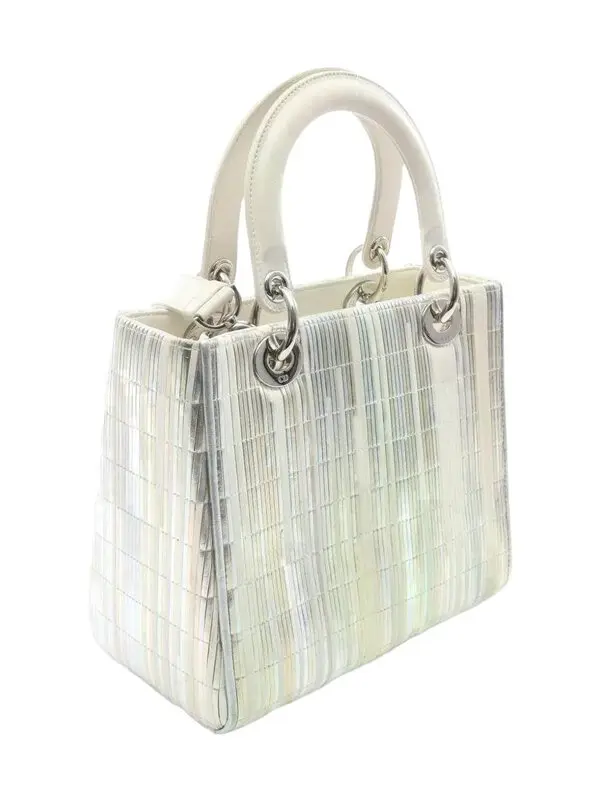 Dior Lady Handbag - Silver