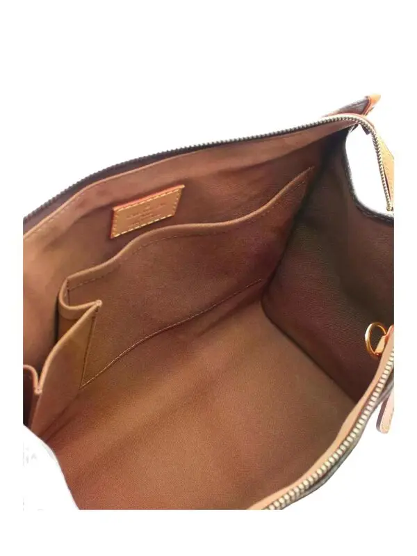 LOUIS VUITTON Popincourt Monogram Tote Bag - Brown