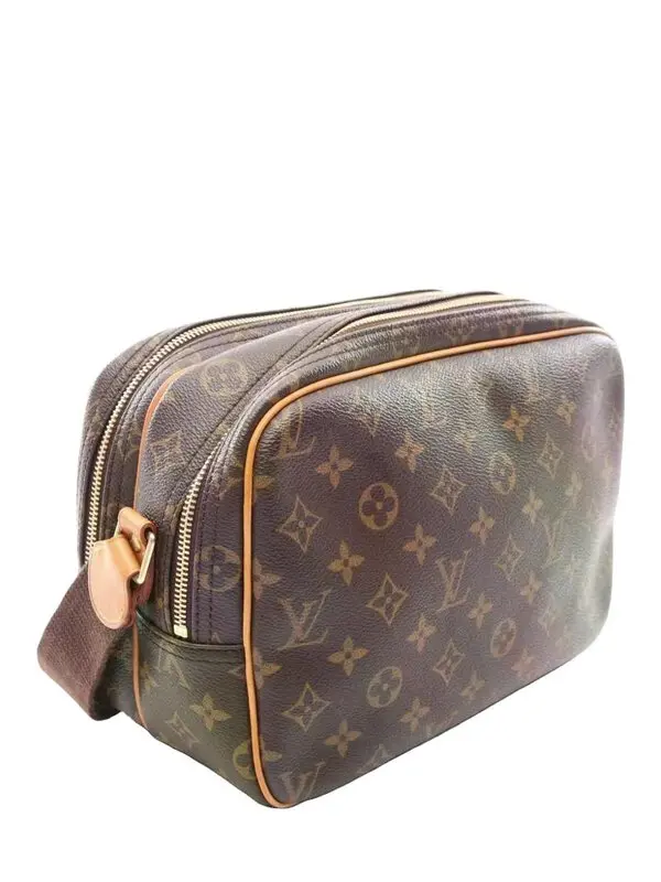 LOUIS VUITTON Monogram Reporter Pm Bag - Brown