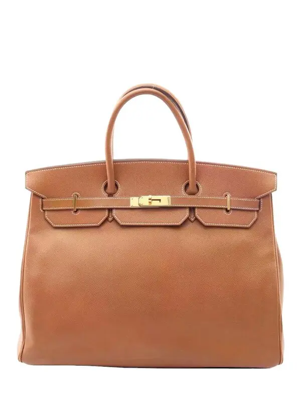 Hermès 1996 40 Birkin Handbag - Brown
