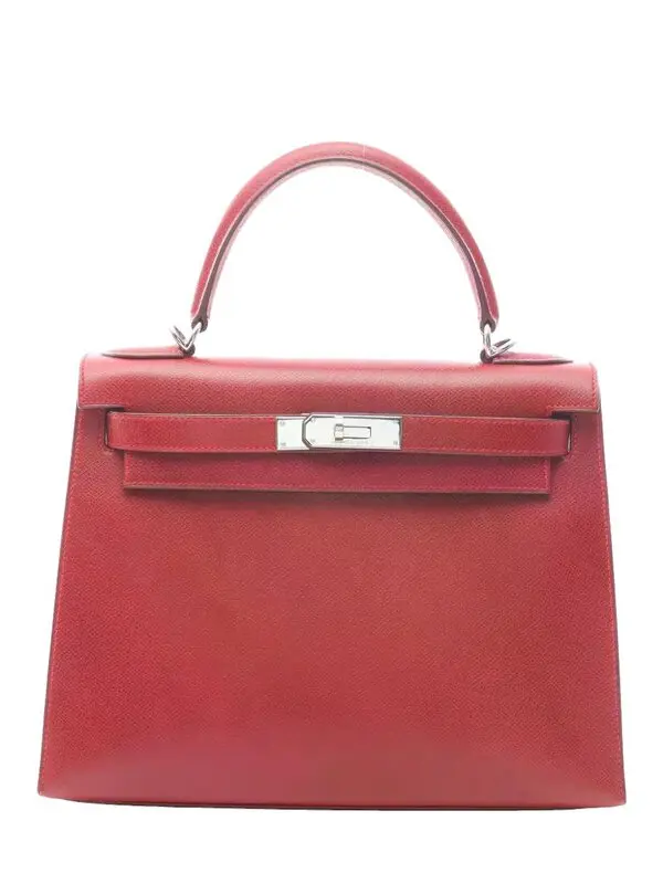 Hermès 28 Kelly Tote Bag - Red