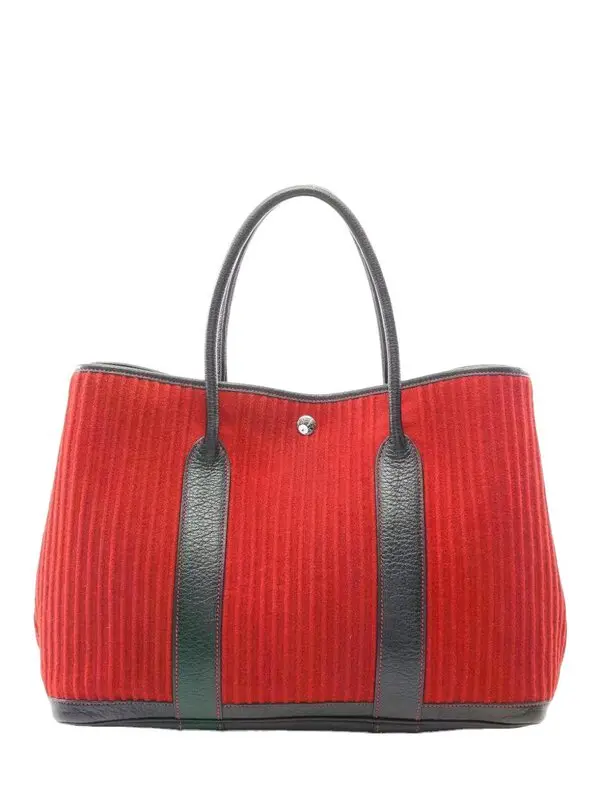 Hermès 2006 Pm Garden Party Tote Bag - Red