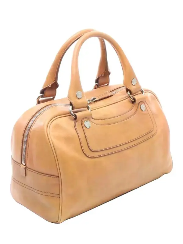 Celine Boogie Leather Tote Bag - Brown