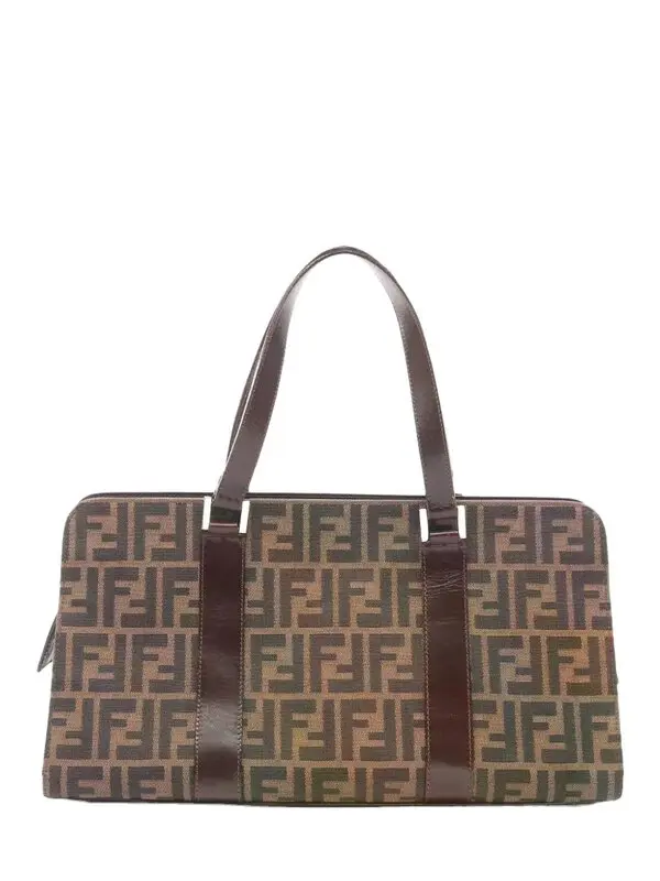 Fendi Zucca Handbag - Brown