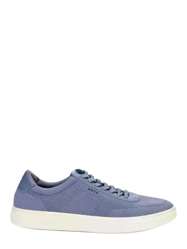 BOSS Knitted Low-top Sneakers - Blue