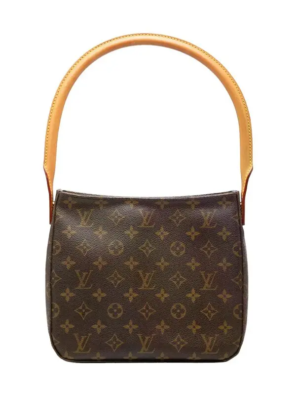 LOUIS VUITTON Monogram Looping Mm Shoulder Bag - Brown