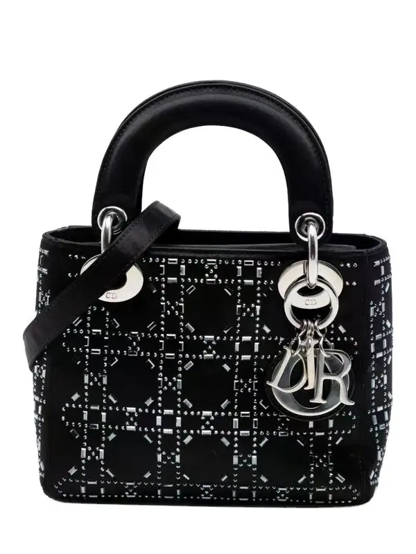 Dior Mini Lady Satchel - Black