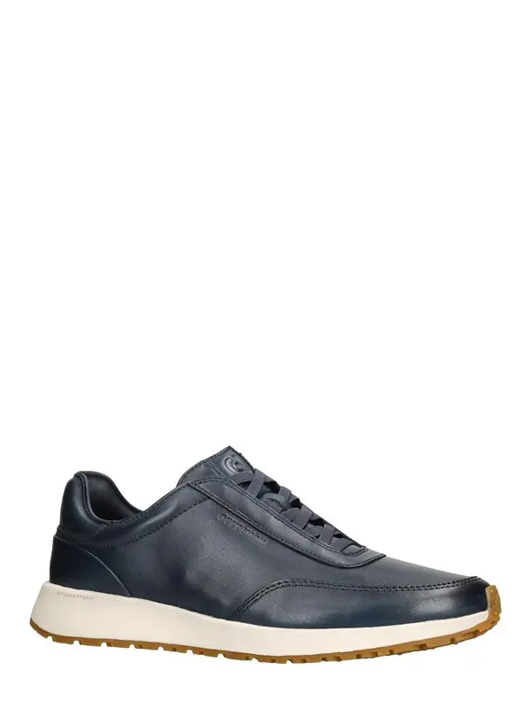 Cole Haan Grandprø Luxe Mile Leather Sneakers - Navy