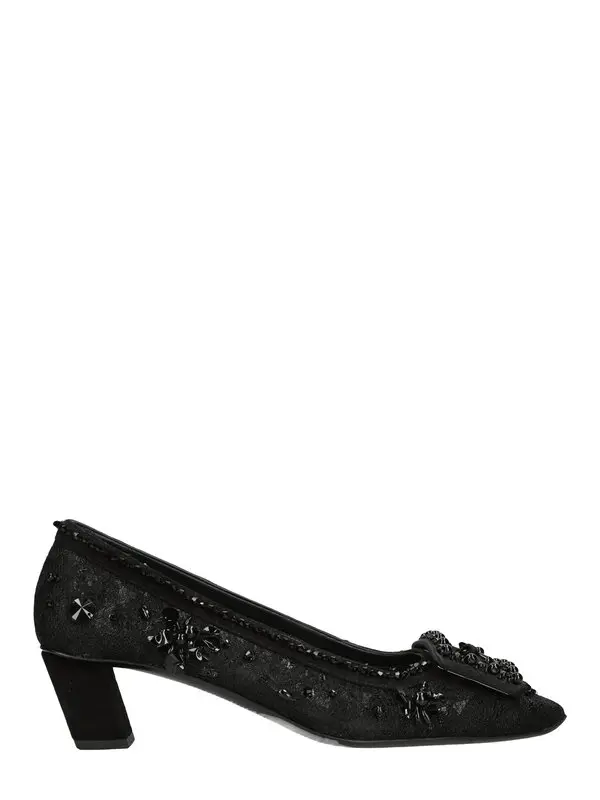 ROGER VIVIER Embellished Pumps - Black