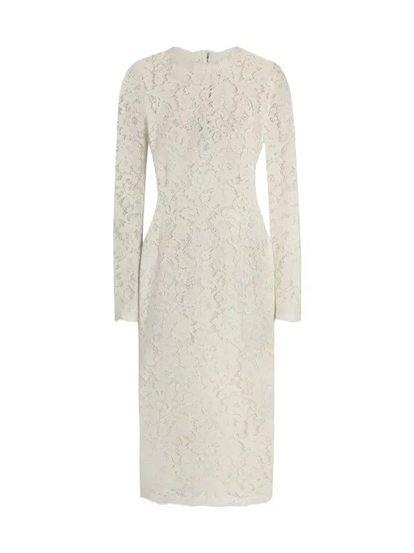 Dolce & Gabbana Cordonetto Lace Sheath Dress - Multicolor