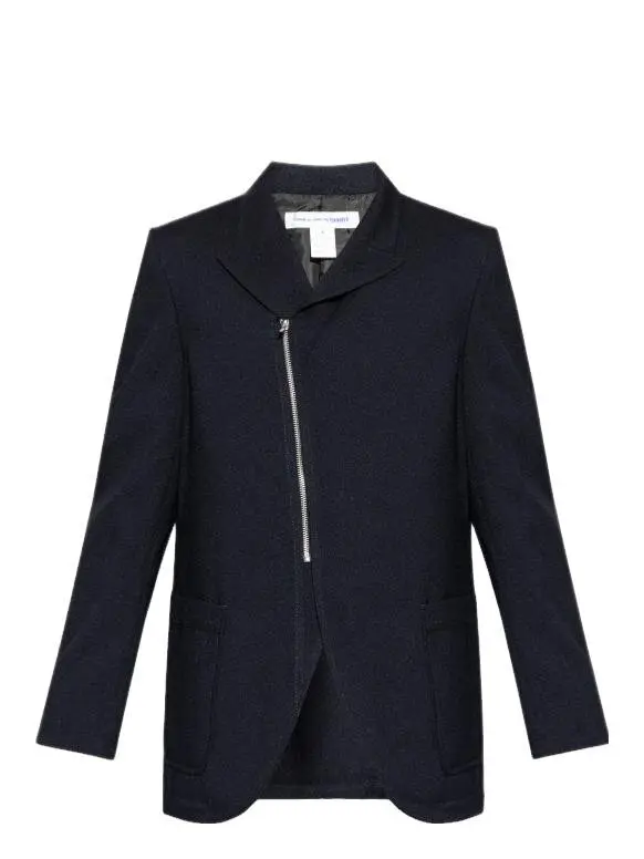 Comme Des Garçons Zipper Jacket - Black