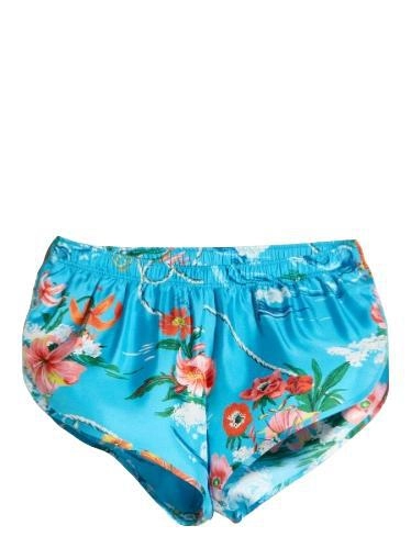 Gucci Graphic Printed Silk Twill Shorts - Multi-color
