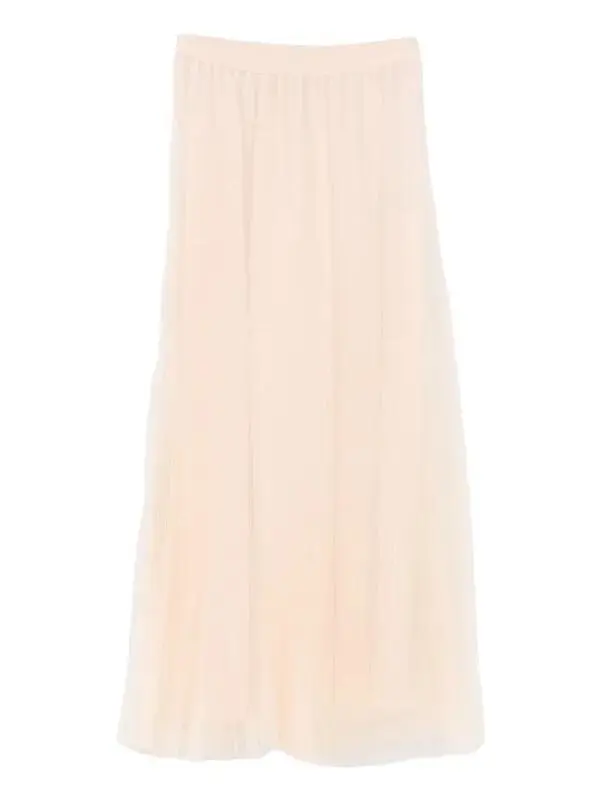 Ermanno Scervino Pleated Midi Skirt - No