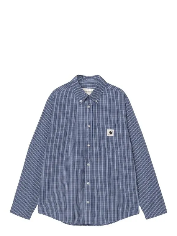 Carhartt Work In Progress Groff Checked Button-down Shirt - Blue