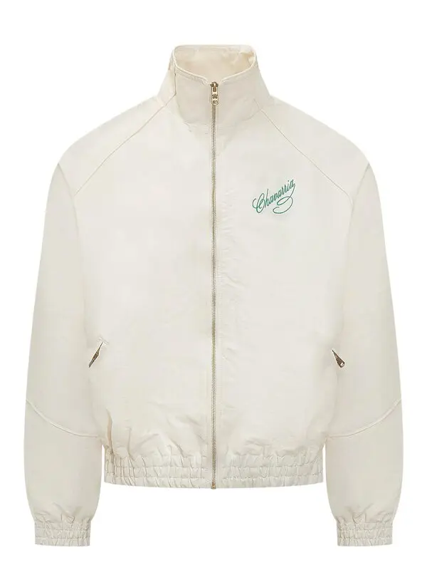 WILLY CHAVARRIA Ruff Rider Track Jacket - Cream