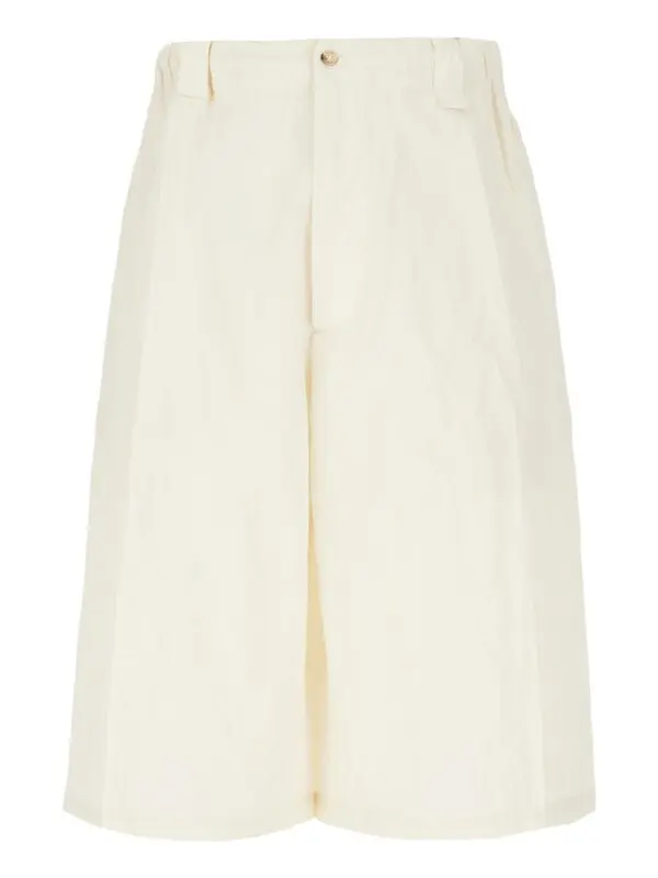 WILLY CHAVARRIA Belt Loop Shorts - White