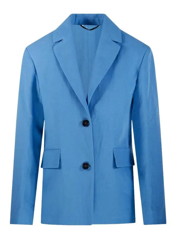 Max Mara Alberta Single-breasted Blazer - Blue
