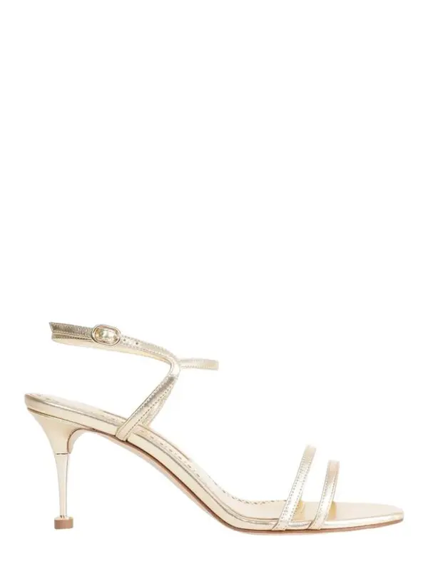 Manolo Blahnik Chiagalo Sandals - Golden
