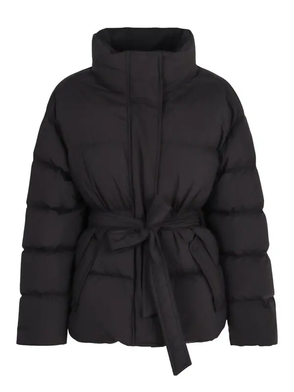 Herno Belted Puffer Jacket - Black