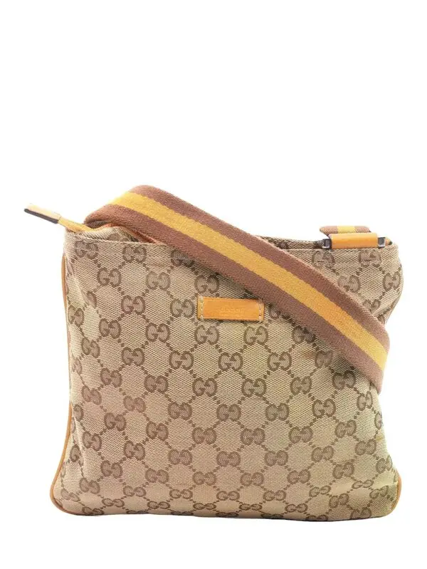 Gucci Gg Canvas Crossbody Bag - Neutrals