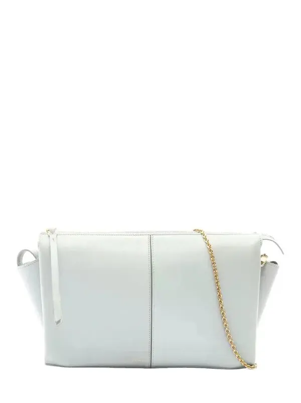 Celine Trifold Chain-strap Shoulder Bag - Blue