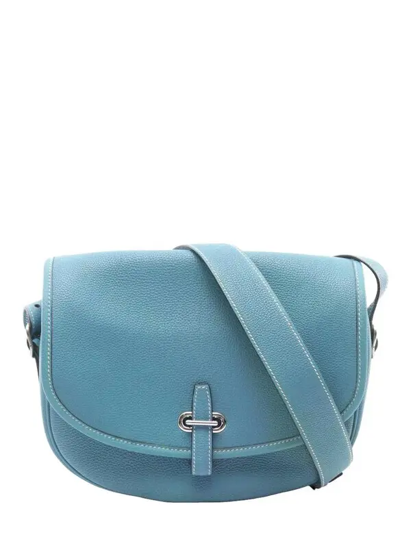 Hermès Baldo Golf Shoulder Bag - Blue